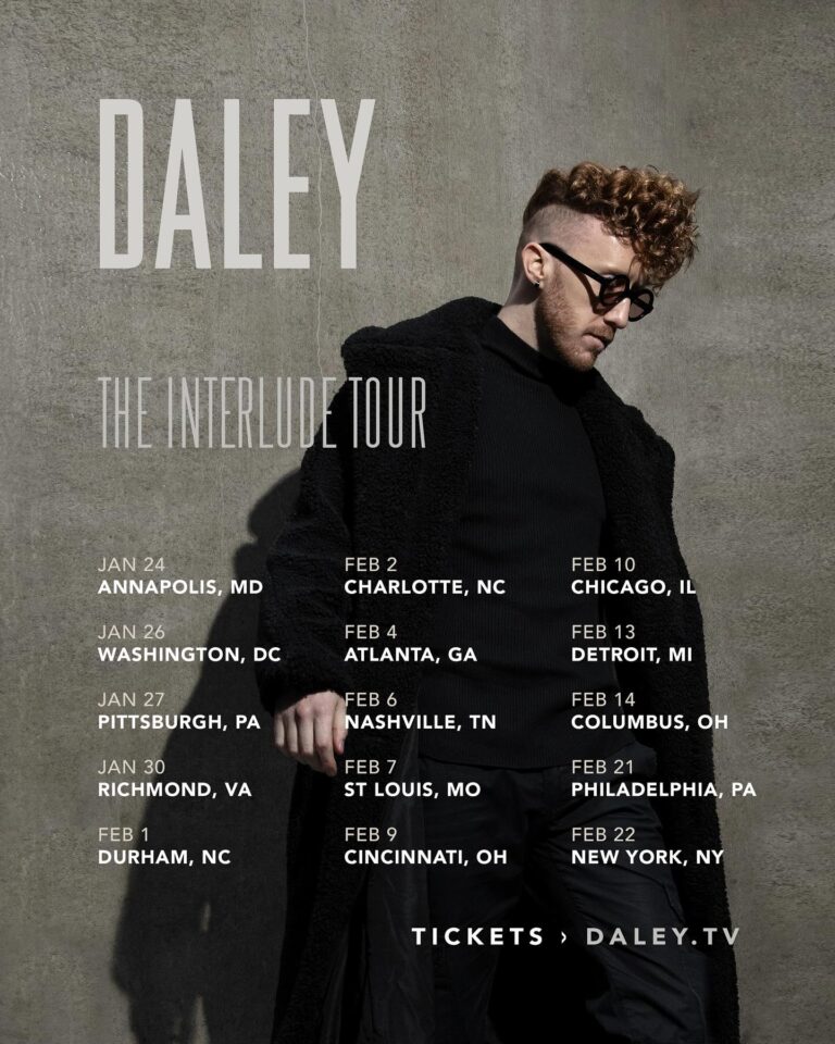 R&B Singer Daley Announces 'The Interlude Tour' Dates